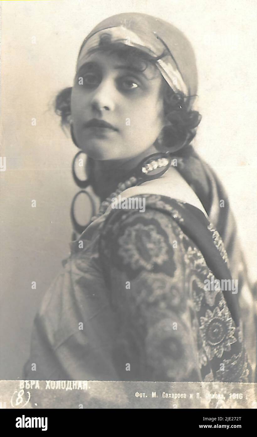 Portrait of Vera Kholodnaya 024 Stock Photo - Alamy