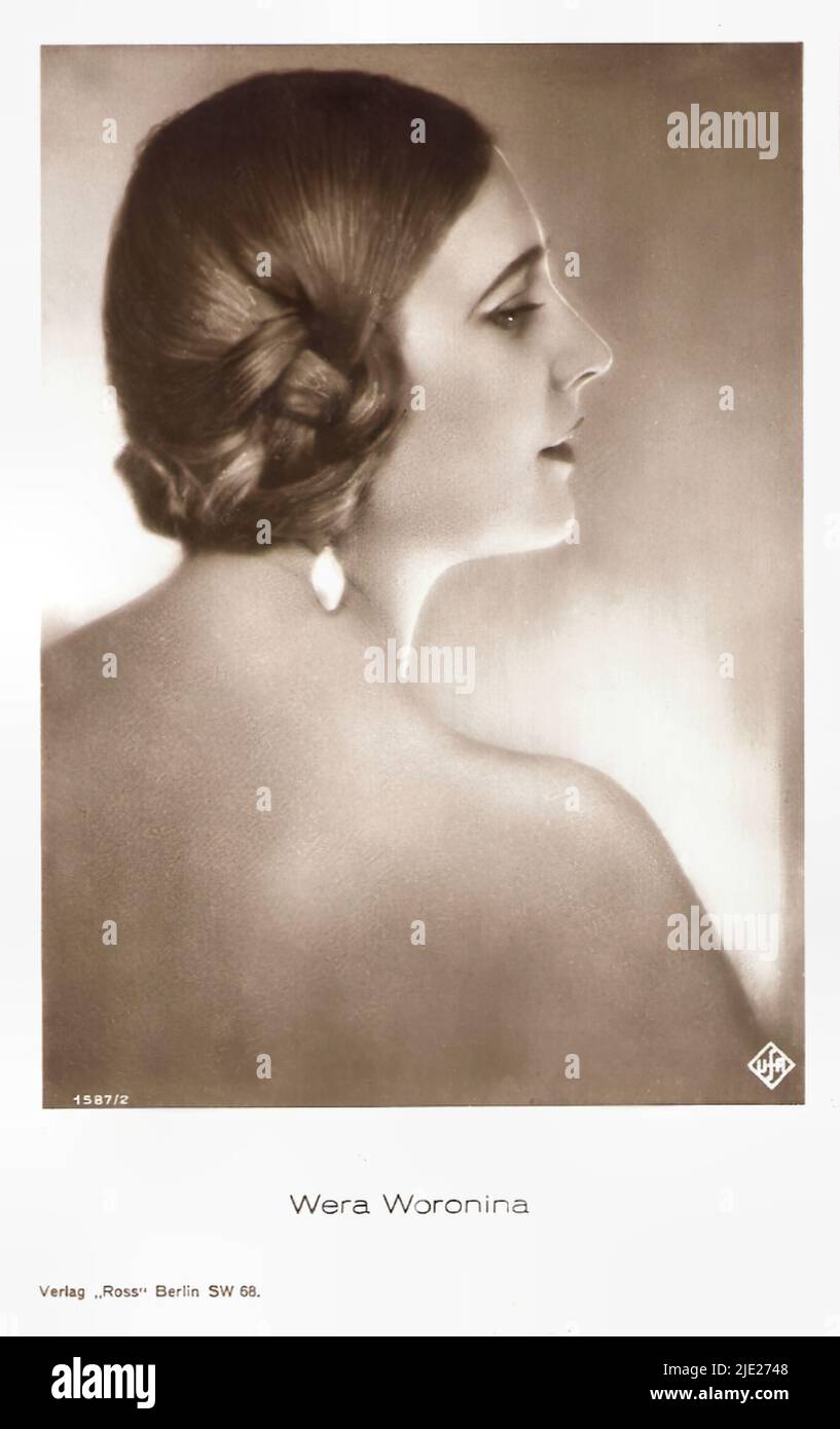 Portrait of Vera Voronina 002 Stock Photo - Alamy