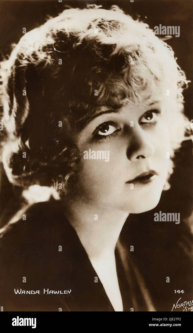 Portrait of Wanda Hawley - Hollywood silent movie actress Stock Photo ...