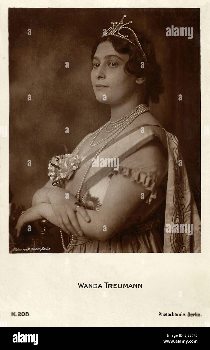 Portrait of Wanda Treumann 004 - German wihelminian era cinema (1895 ...