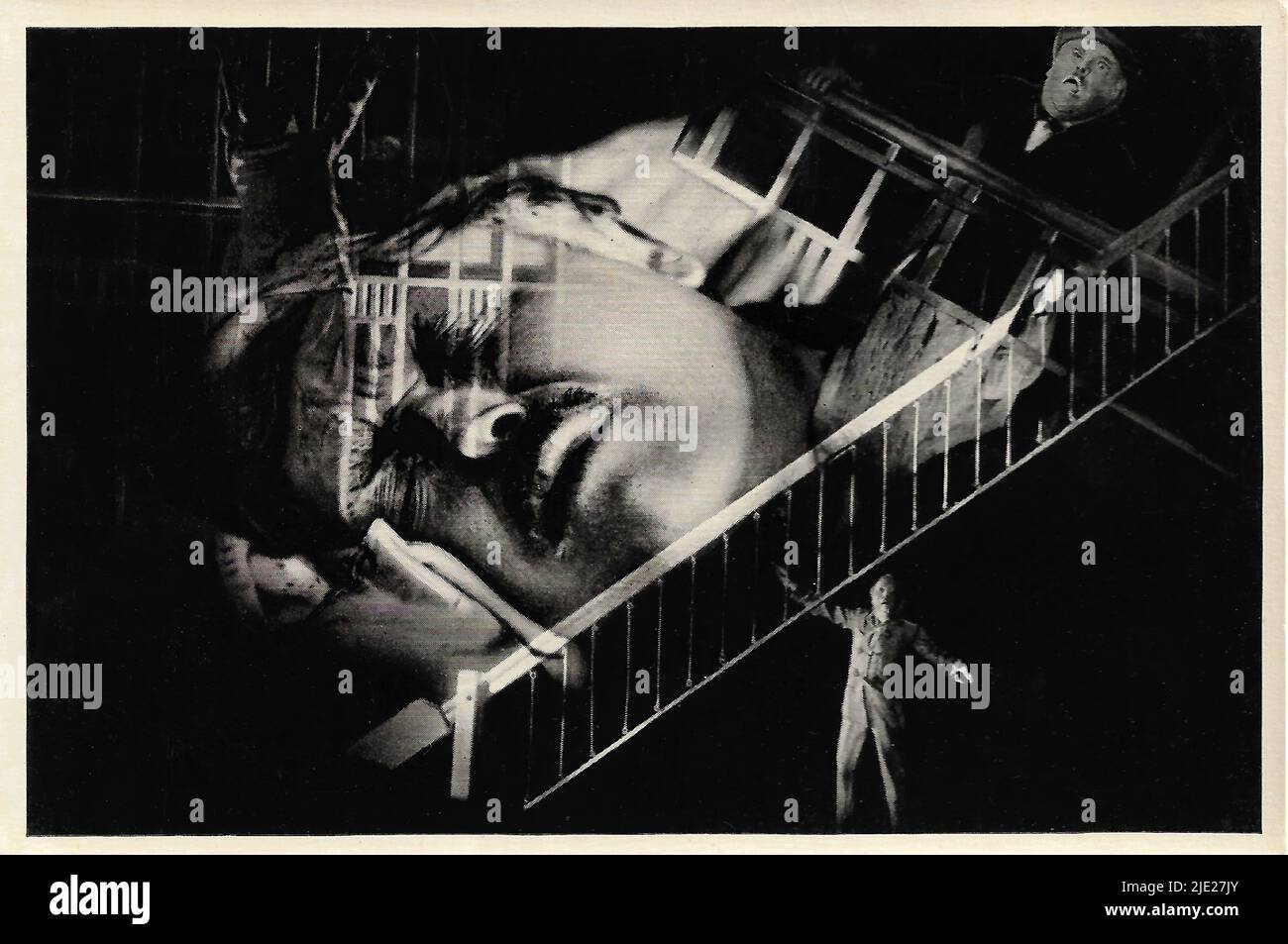 Portrait of Werner Krauss in Geheimnisse einer Seele (1926) - German ...