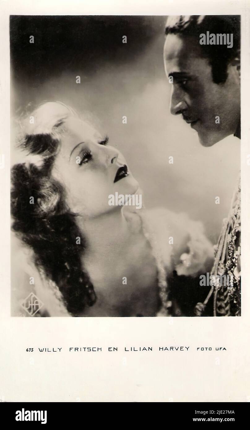 Willy fritsch and lilian harvey hi-res stock photography and images - Alamy