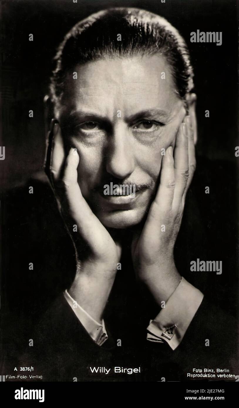Portrait of Willy Birgel 001 Stock Photo - Alamy