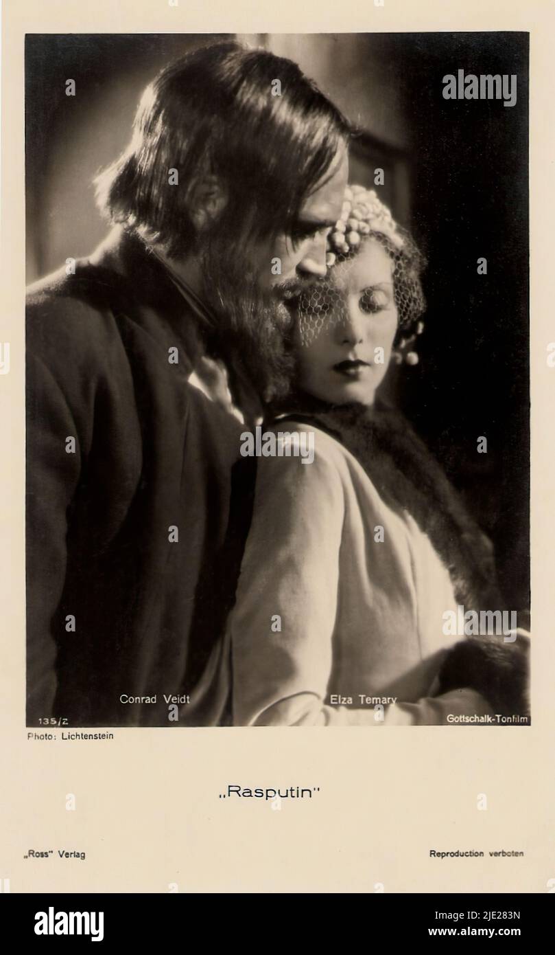 Rasputin - German weimar era cinema (1918 - 1935 Stock Photo - Alamy
