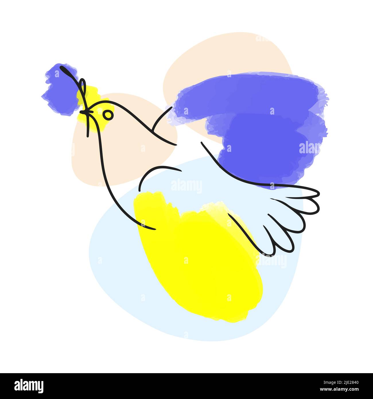 Dove symbolism Stock Vector Images - Alamy