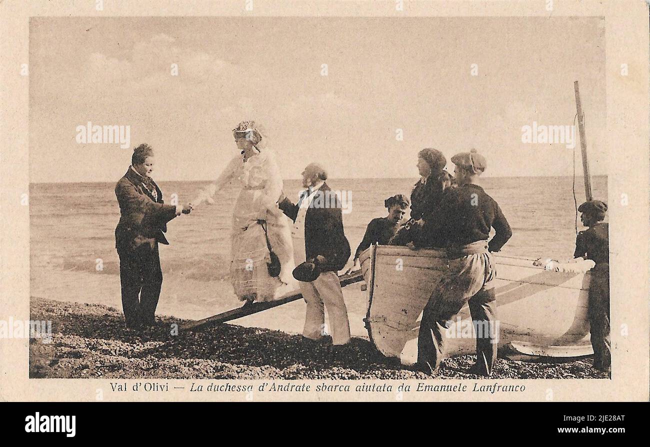 Val d'Olivi (1916) 001 - Italian silent movie Stock Photo - Alamy