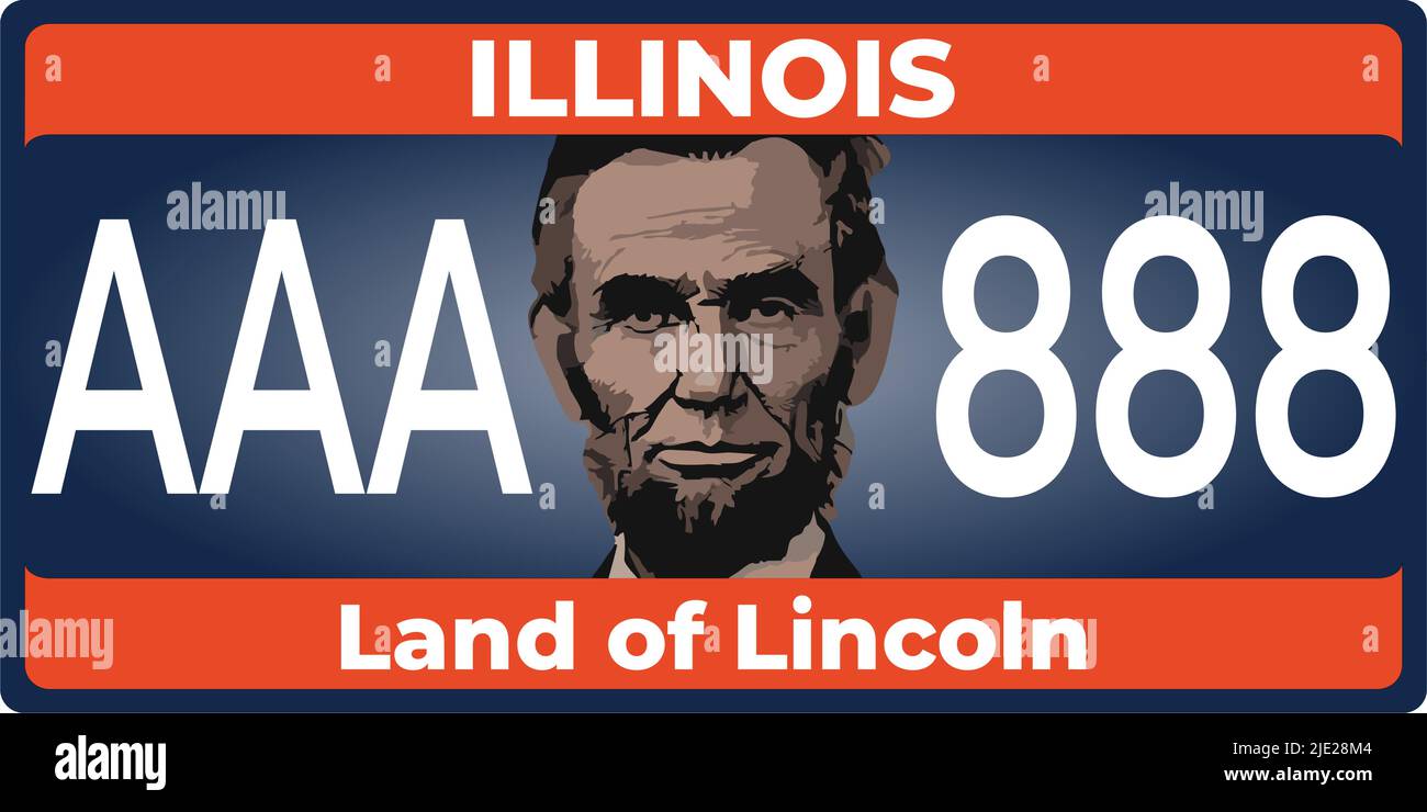 Us licence plate Stock Vector Images - Alamy