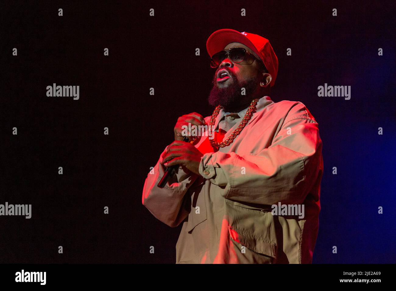 Rapper Big Boi (Antwan Andre Patton) at Summerfest Music Festival on ...