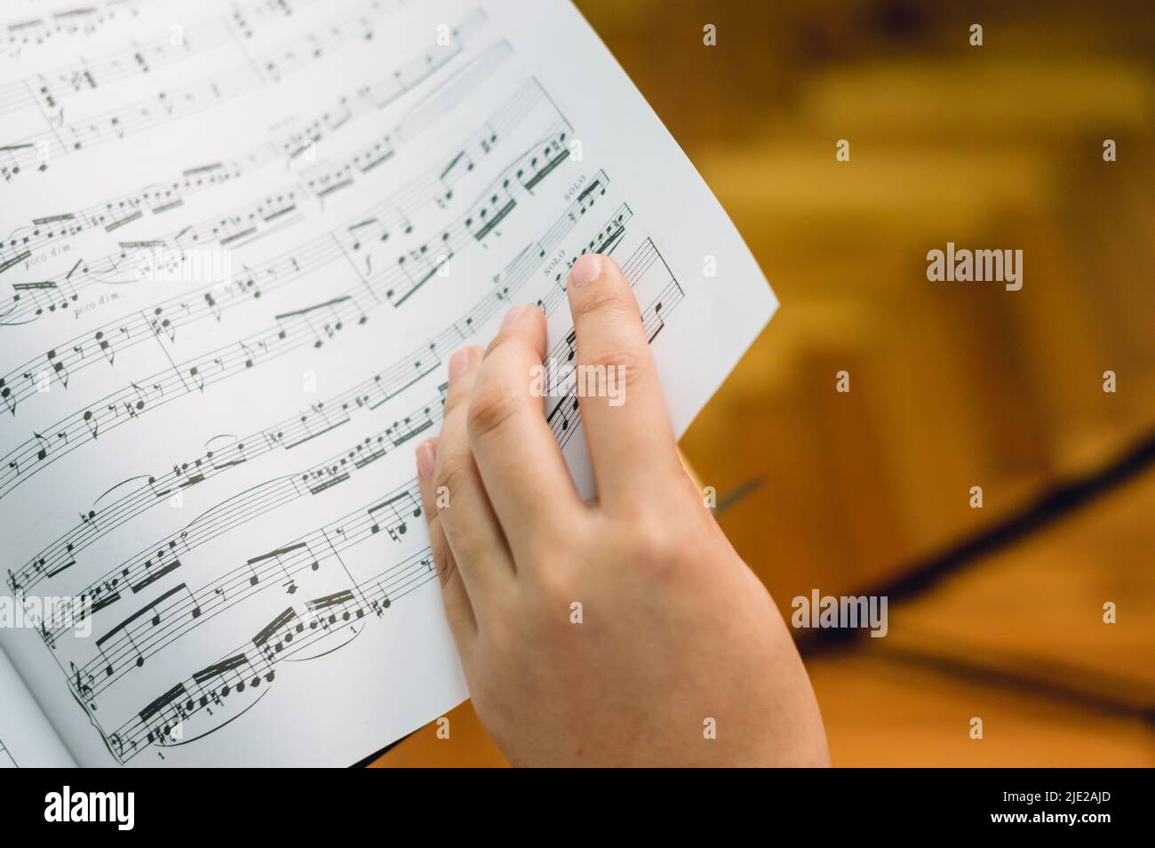 Musician perspective hi-res stock photography and images - Alamy