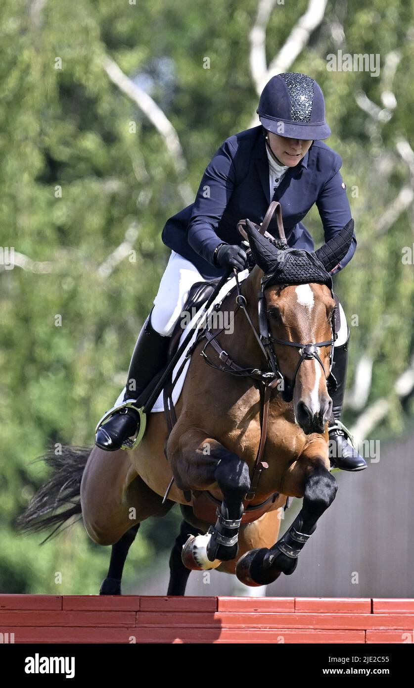 Hassocks, United Kingdom. 24th June, 2022. The Al Shira'aa Hickstead ...