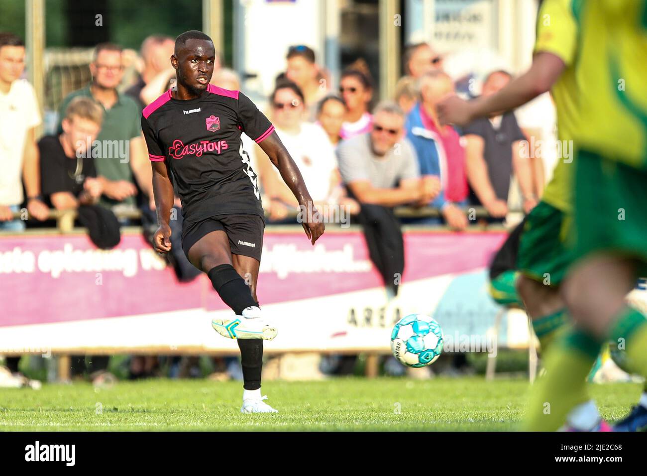 EMMEN, NETHERLANDS - JUNE 24: Arnaud Nathanael Luzayadio Nkodi of FC ...
