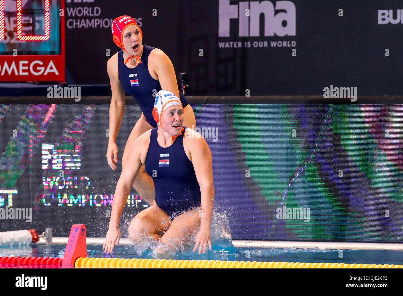 SZEGED, HUNGARY - JUNE 24: Laura Aarts of the Netherlands, Kitty ...