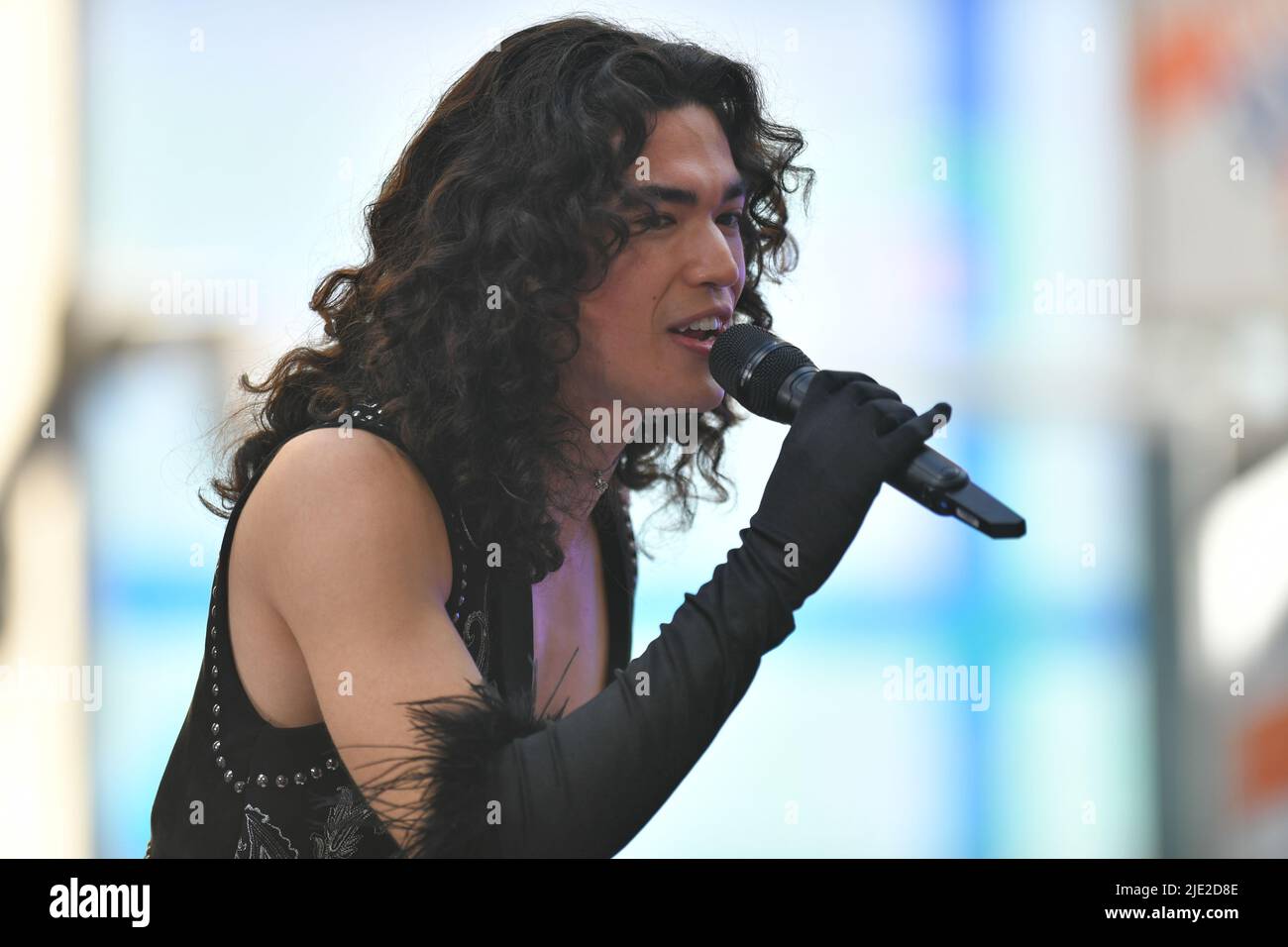 Conan Gray performs on NBC's 'Today' show at Rockefeller Center on June ...