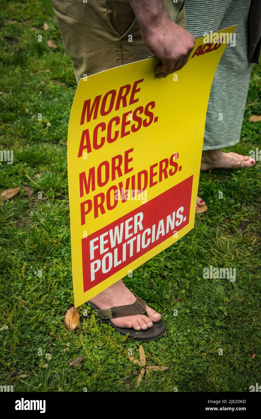 Pro-abortion rally, Richmond, VA Stock Photo - Alamy