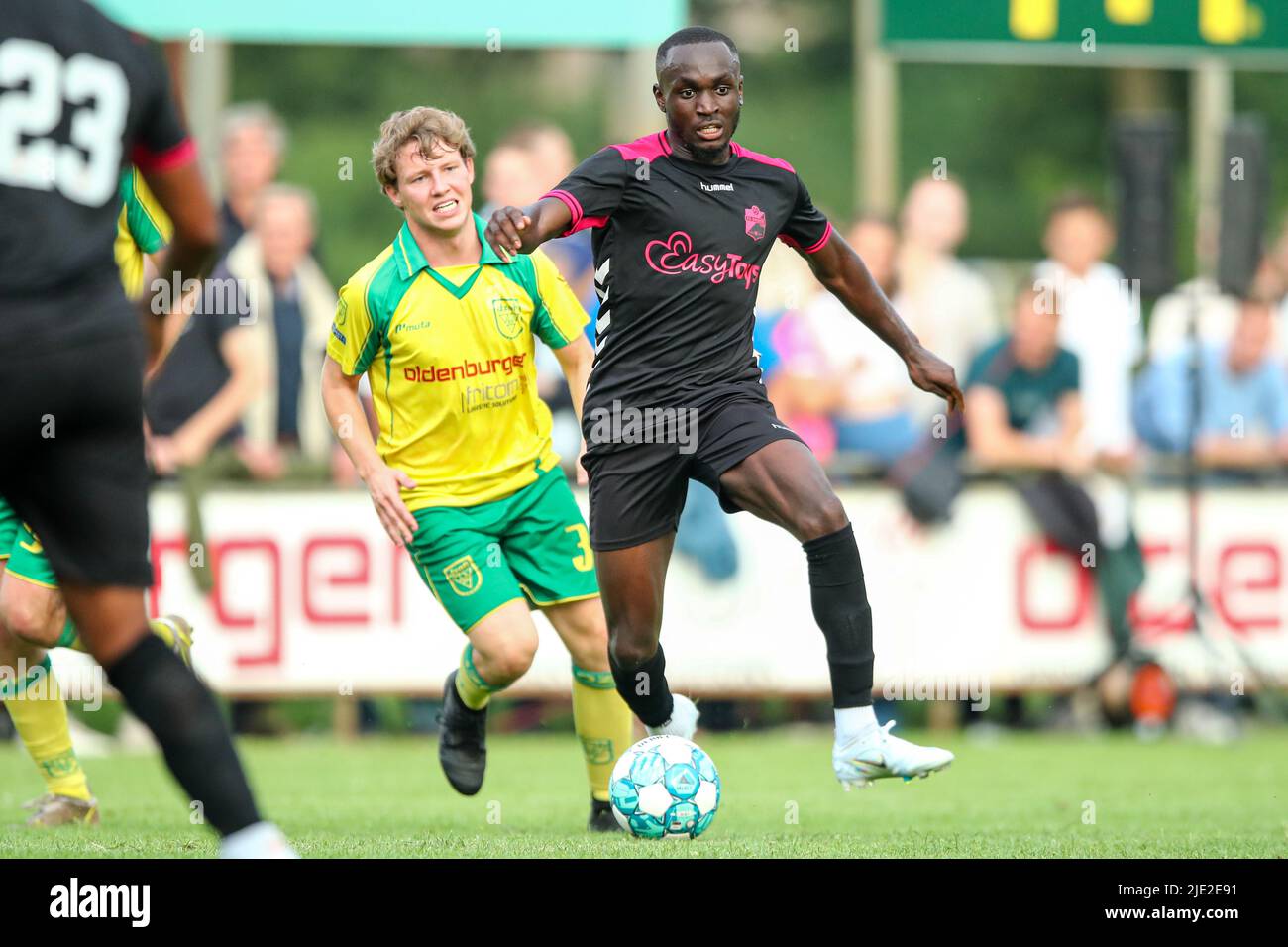 EMMEN, NETHERLANDS - JUNE 24: Arnaud Nathanael Luzayadio Nkodi of FC ...