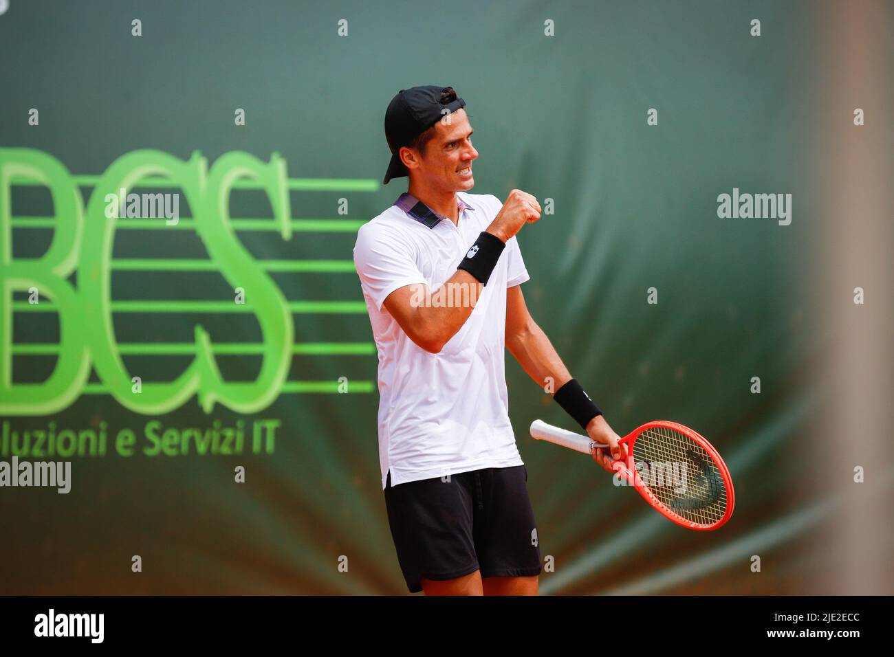 Aspria Harbour Club, Milan, Italy, June 24, 2022, Federico Coria during ...