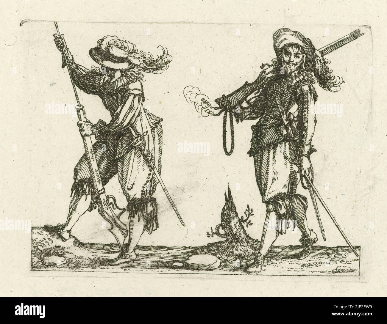 Two musketeers, Soldiers and noblemen (series title), Soldatenbüchli ...