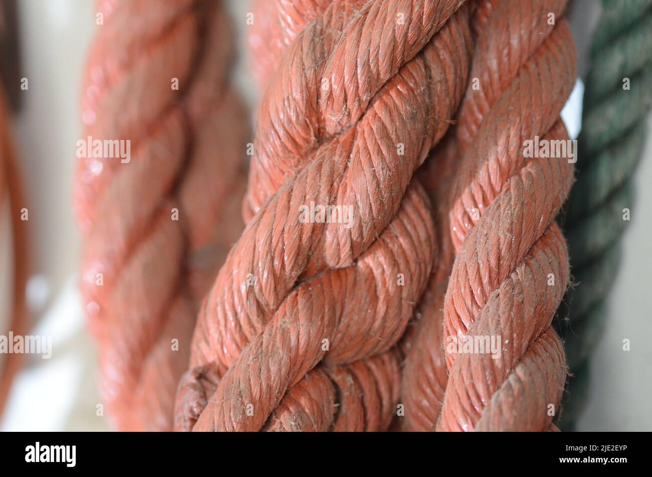 ropes made with different materials Stock Photo - Alamy