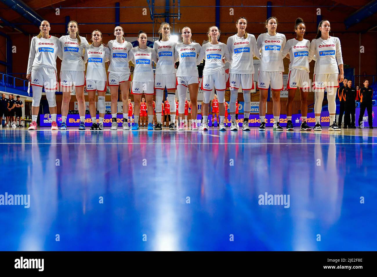 Basketball women friendly match czech hi-res stock photography and ...