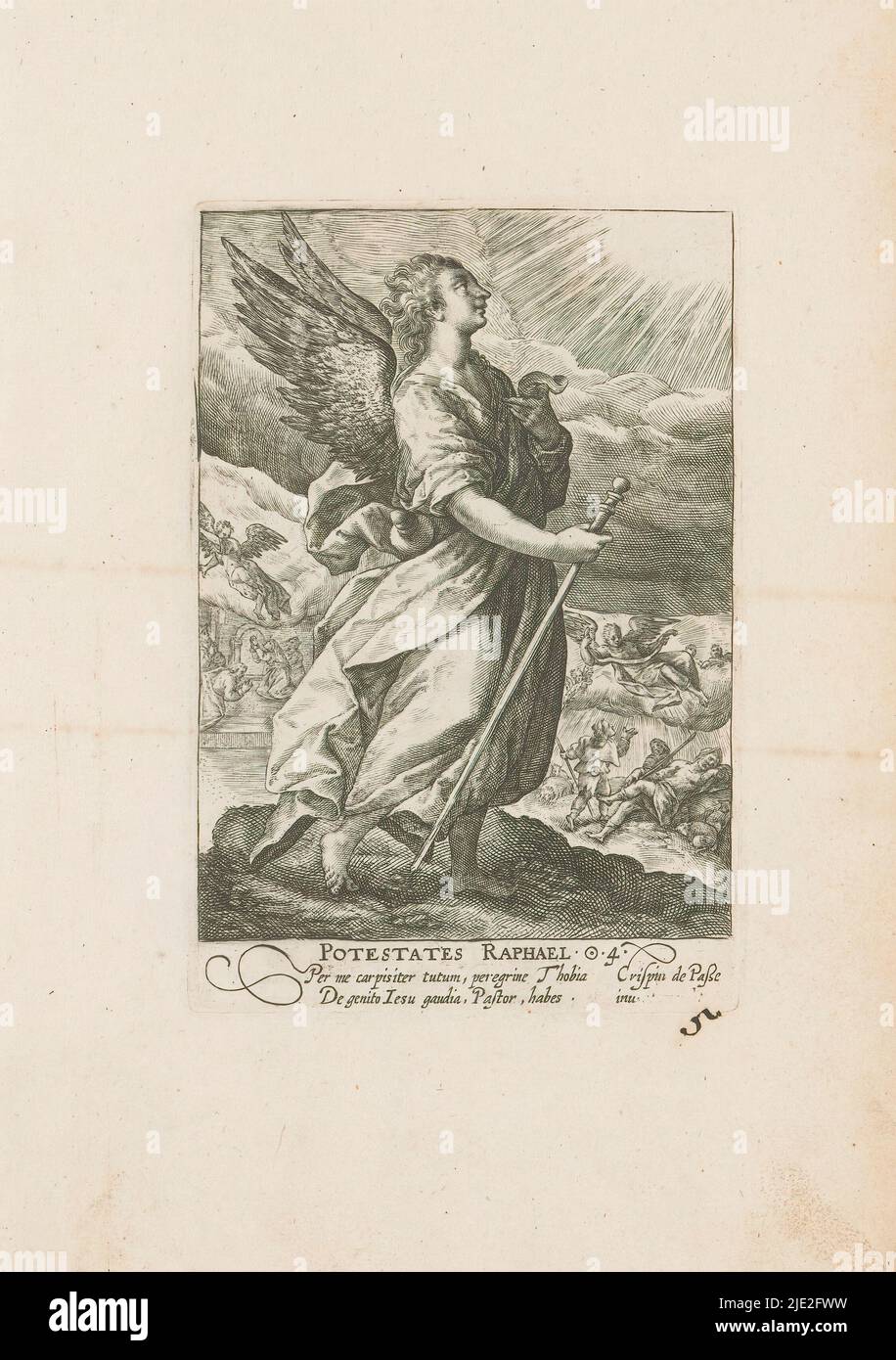 Archangel Raphael, Potestatesd Raphael (title on object), Archangels ...