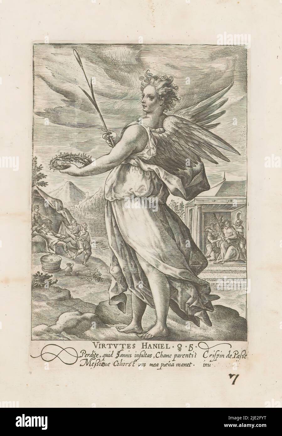 Archangel haniel hi-res stock photography and images - Alamy