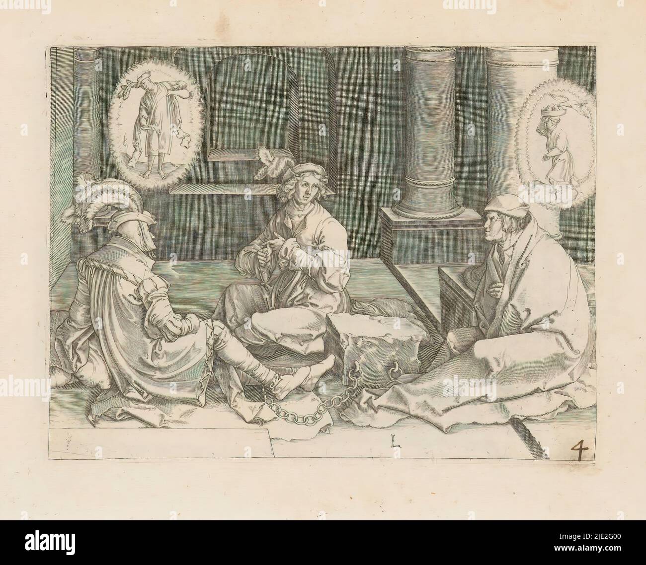 Prisoners oval hi-res stock photography and images - Alamy