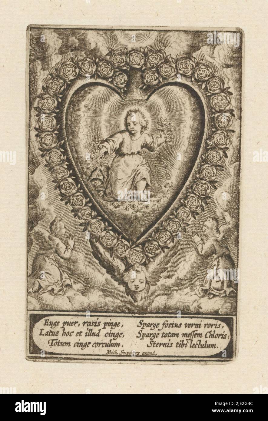 Blessed sacred heart surrounded hi-res stock photography and images - Alamy