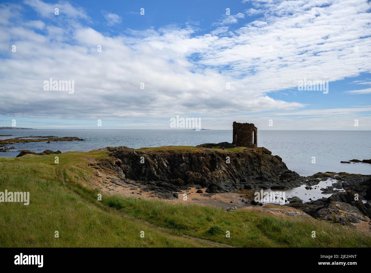 The Lady Tower. Elie, Fife Stock Photo - Alamy