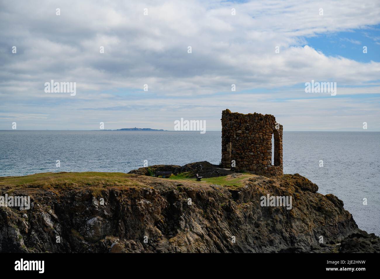 The Lady Tower. Elie, Fife Stock Photo - Alamy
