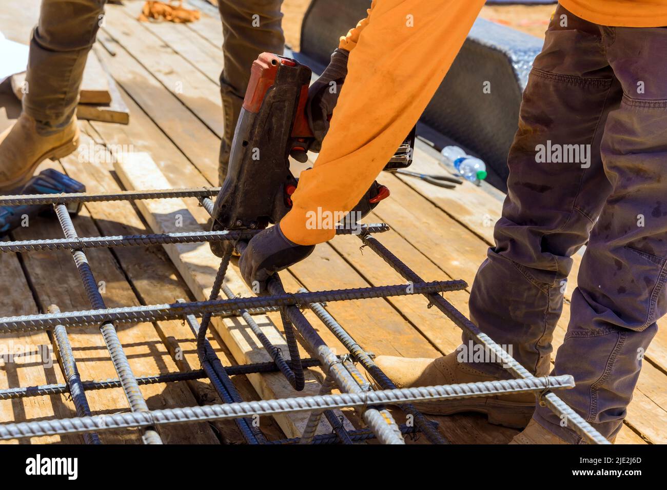 For cement foundations, this tool is used to tie steel bars twisting ...