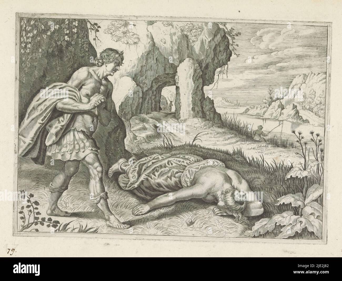 Hesperia and Aesacus, Metamorphoses of Ovid (series title), Aesacus, a ...