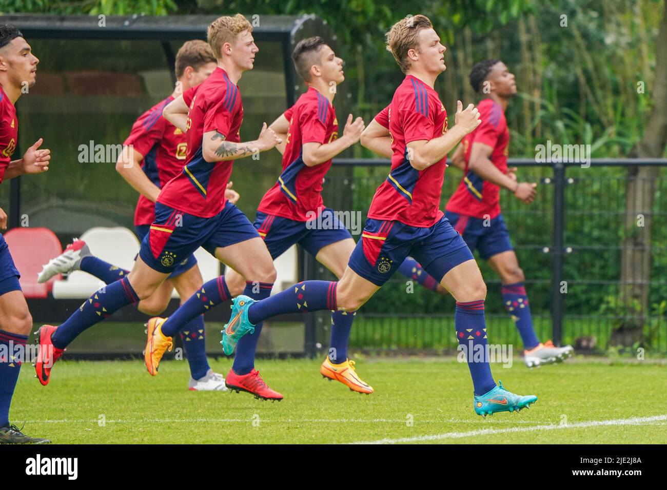 AMSTERDAM, NETHERLANDS - JUNE 24: Christian Rasmussen of Ajax during ...