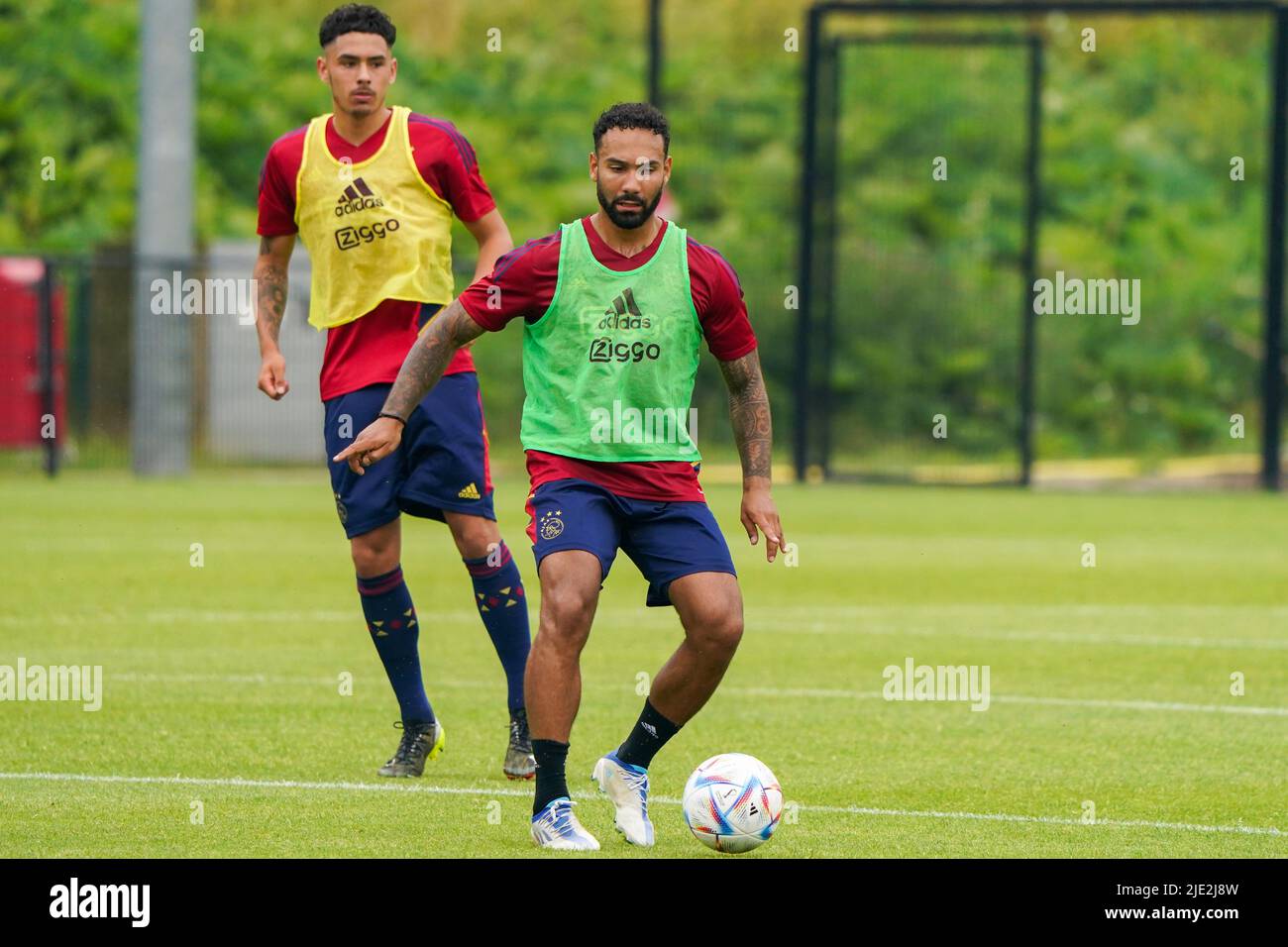 AMSTERDAM, NETHERLANDS - JUNE 24: Sean Klaiber of Ajax during the First ...