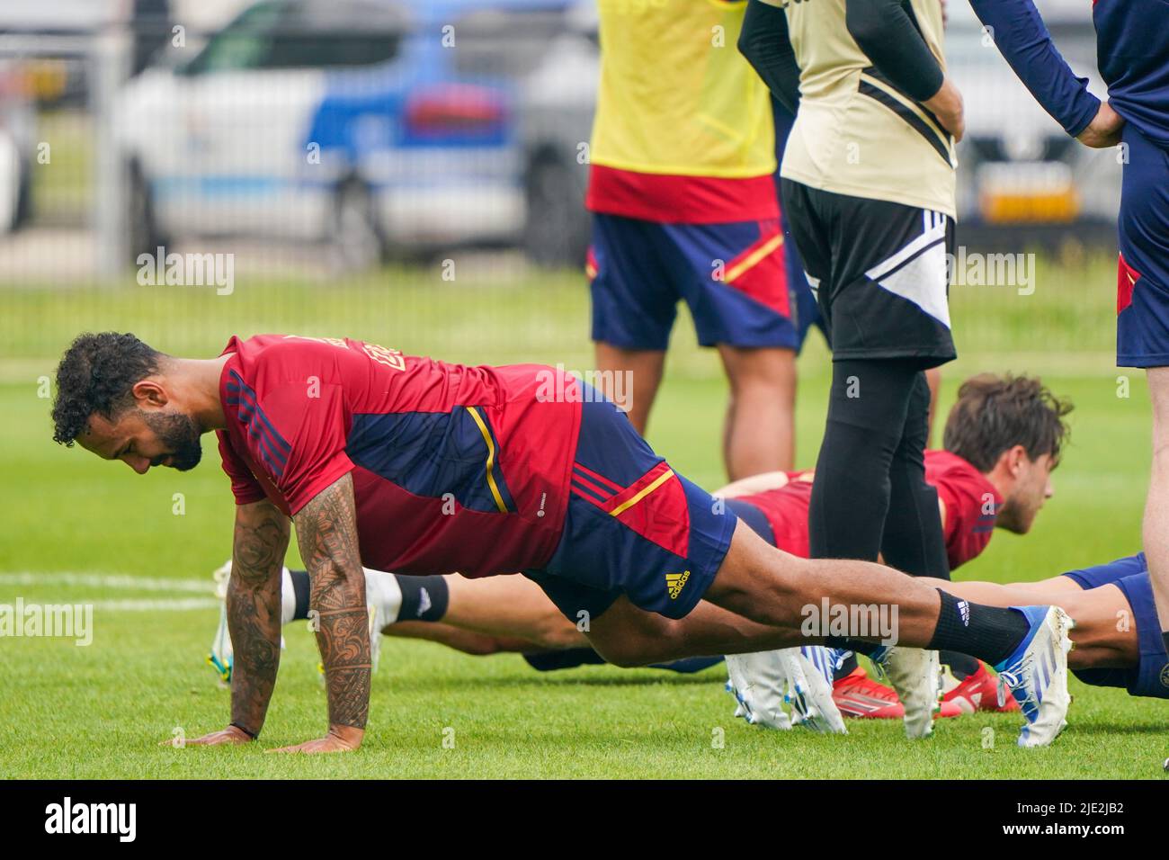 AMSTERDAM, NETHERLANDS - JUNE 24: Sean Klaiber of Ajax during the First ...