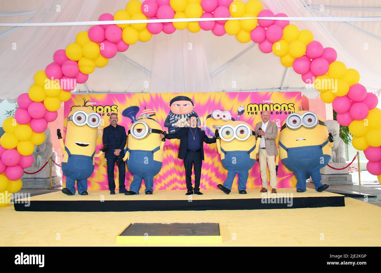 Kevin the Minion, Steve Carell, Stuart the Minion, Danny Trejo, Bob the ...