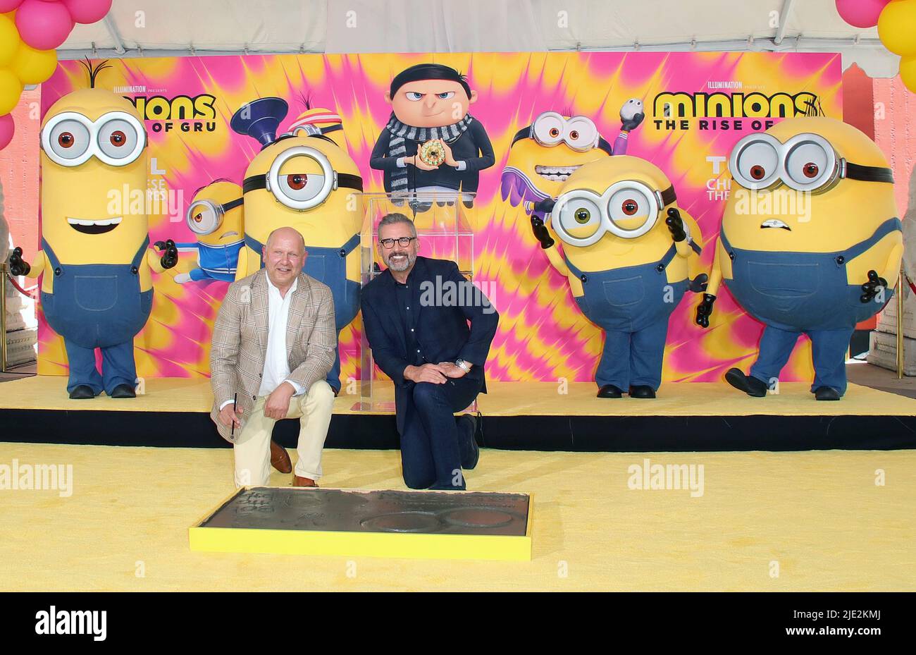 Hollywood, USA. 24th June, 2022. Kevin the Minion, Chris Meledandri ...