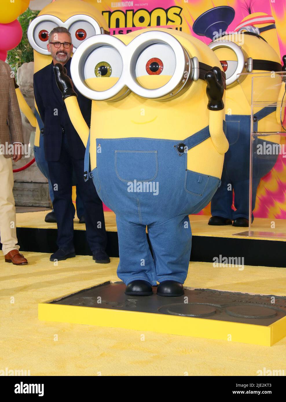 Hollywood, USA. 24th June, 2022. Bob The Minion arrives at Illumination ...