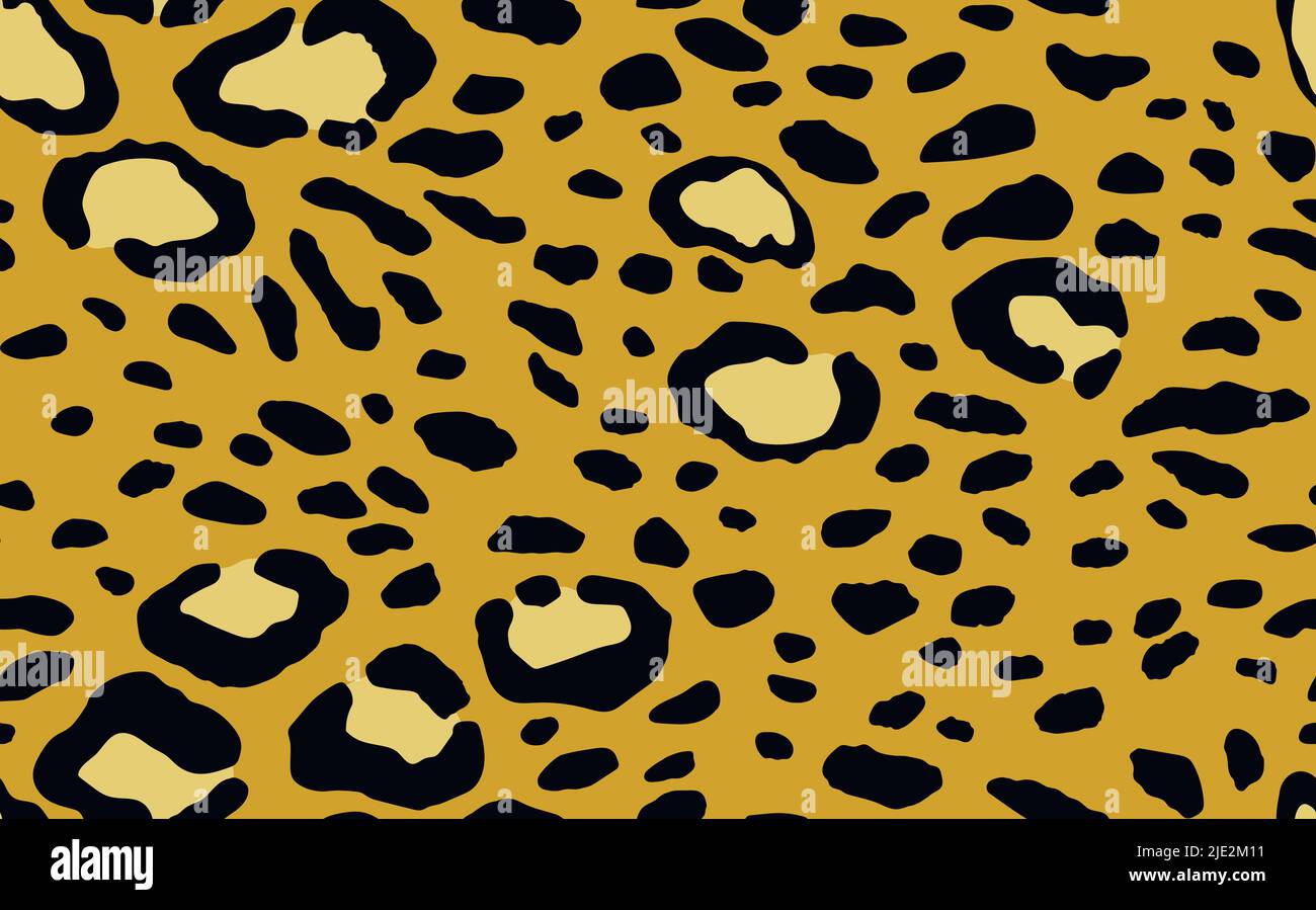 Abstract modern leopard seamless pattern. Animals trendy background ...