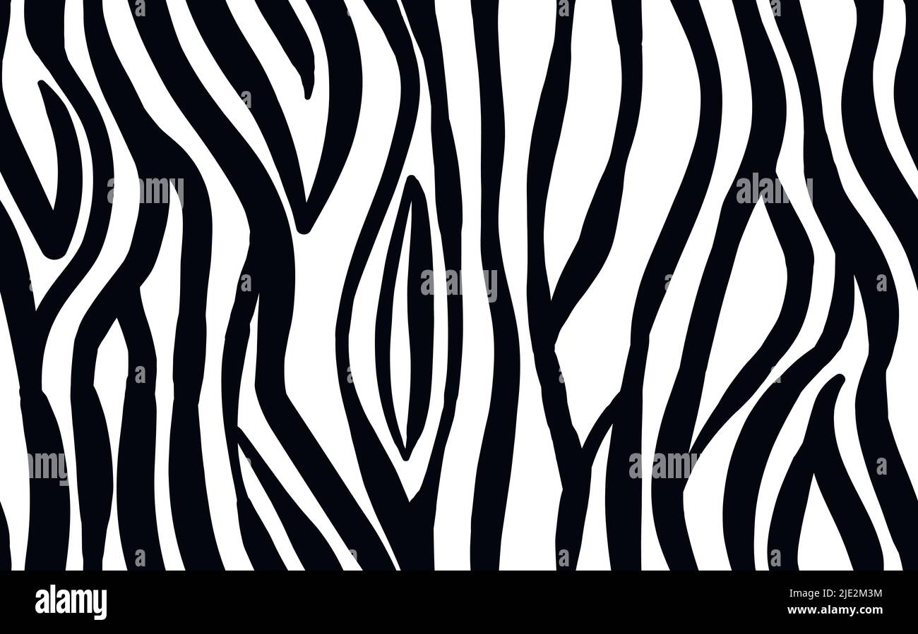 Abstract modern zebra seamless pattern. Animals trendy background ...