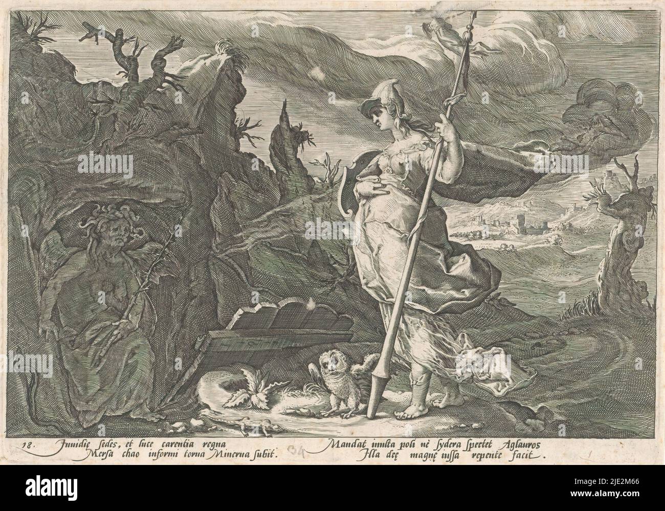 Minerva visits envy hi-res stock photography and images - Alamy