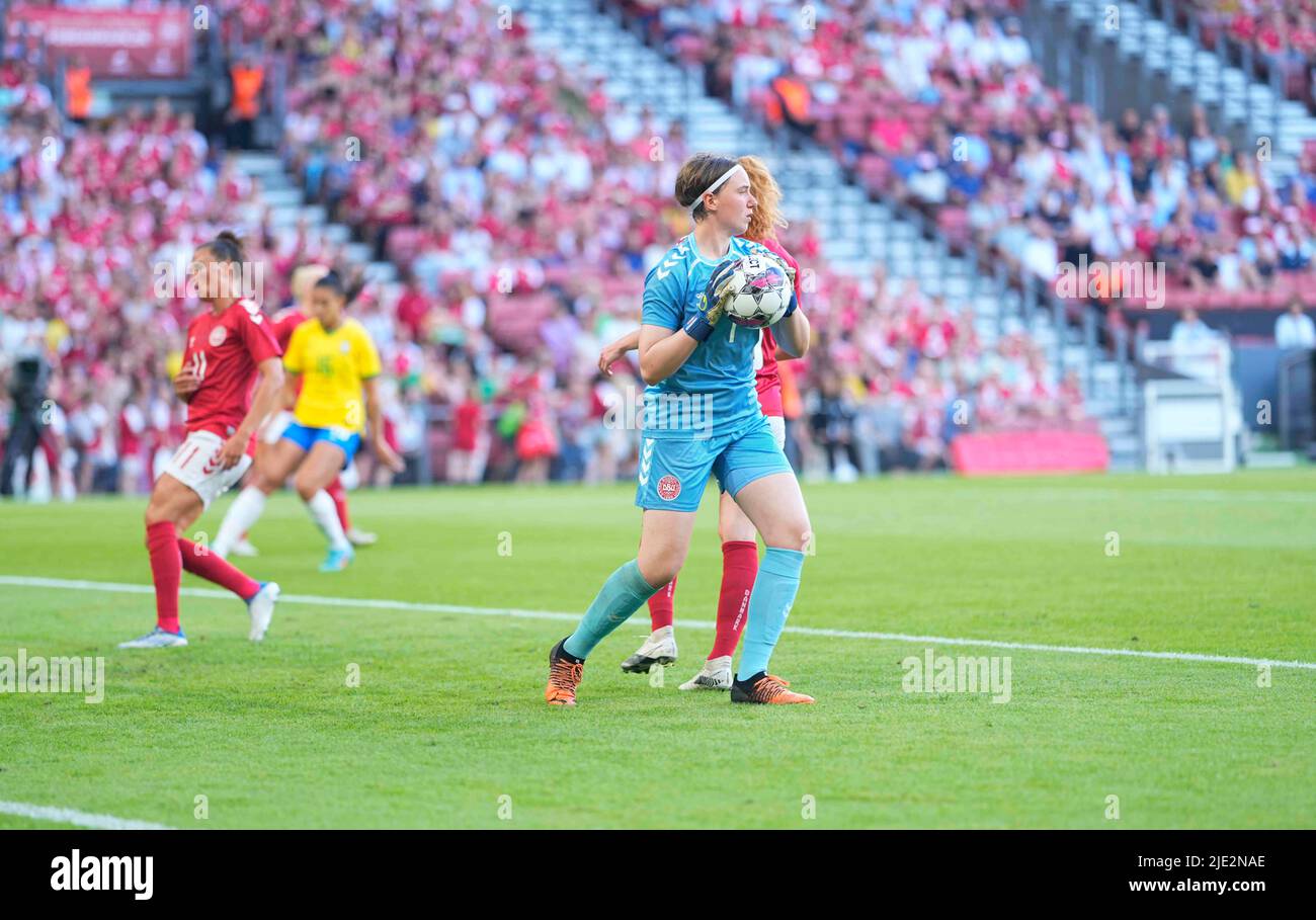 June 24, 2022: Lene Christensen of Denmark during Denmark Women v ...