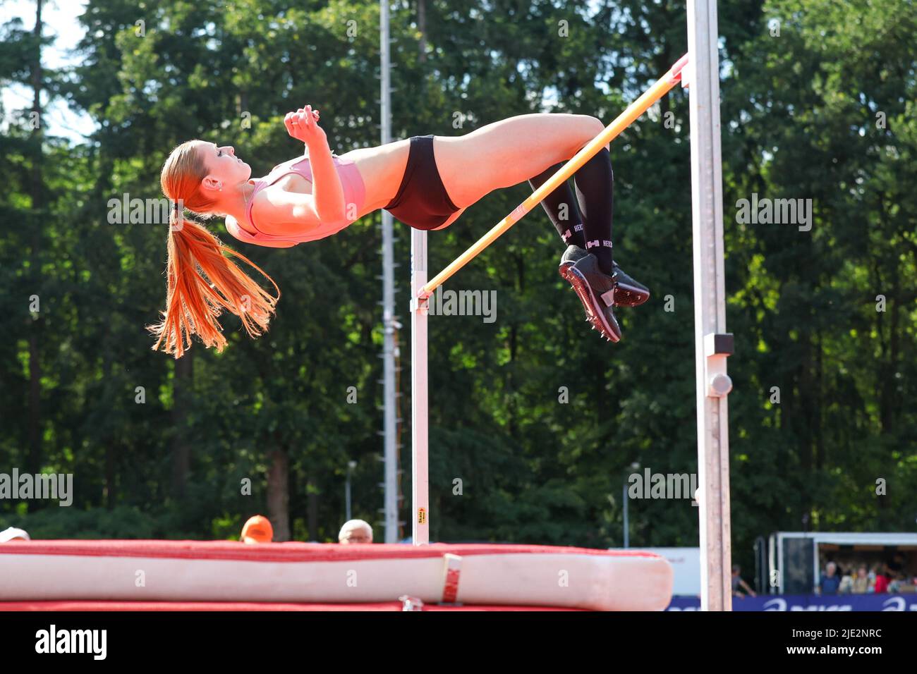 APELDOORN, NETHERLANDS - JUNE 24: Britt Weerman of the Netherlands ...
