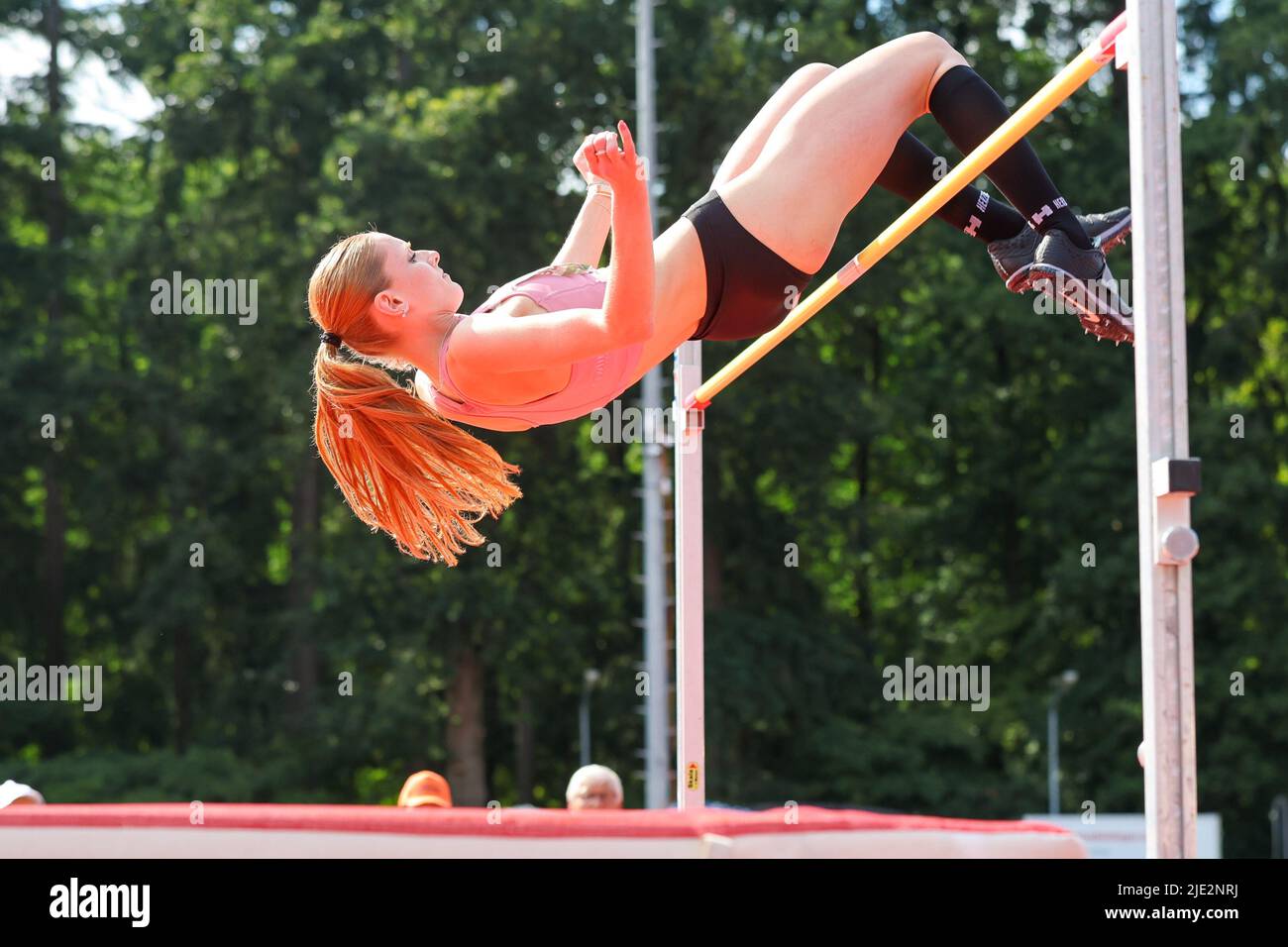 APELDOORN, NETHERLANDS - JUNE 24: Britt Weerman of the Netherlands ...