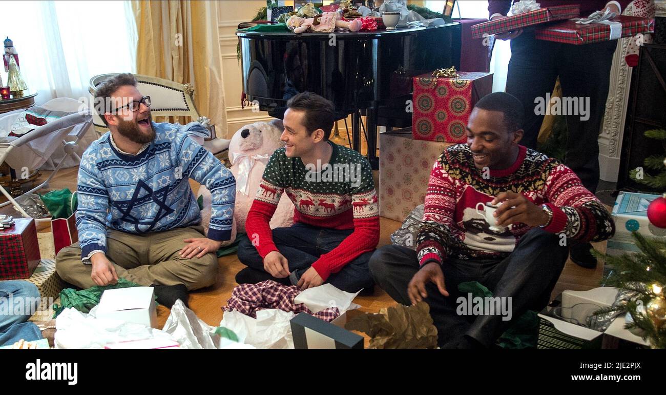 SETH ROGEN, JOSEPH GORDON-LEVITT, ANTHONY MACKIE, THE NIGHT BEFORE ...