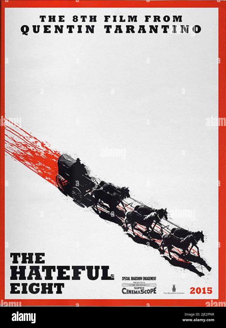 The hateful eight movie poster hi-res stock photography and images - Alamy