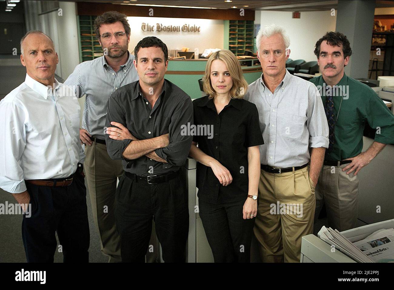 MICHAEL KEATON, LIEV SCHREIBER, MARK RUFFALO, RACHEL MCADAMS, JOHN ...