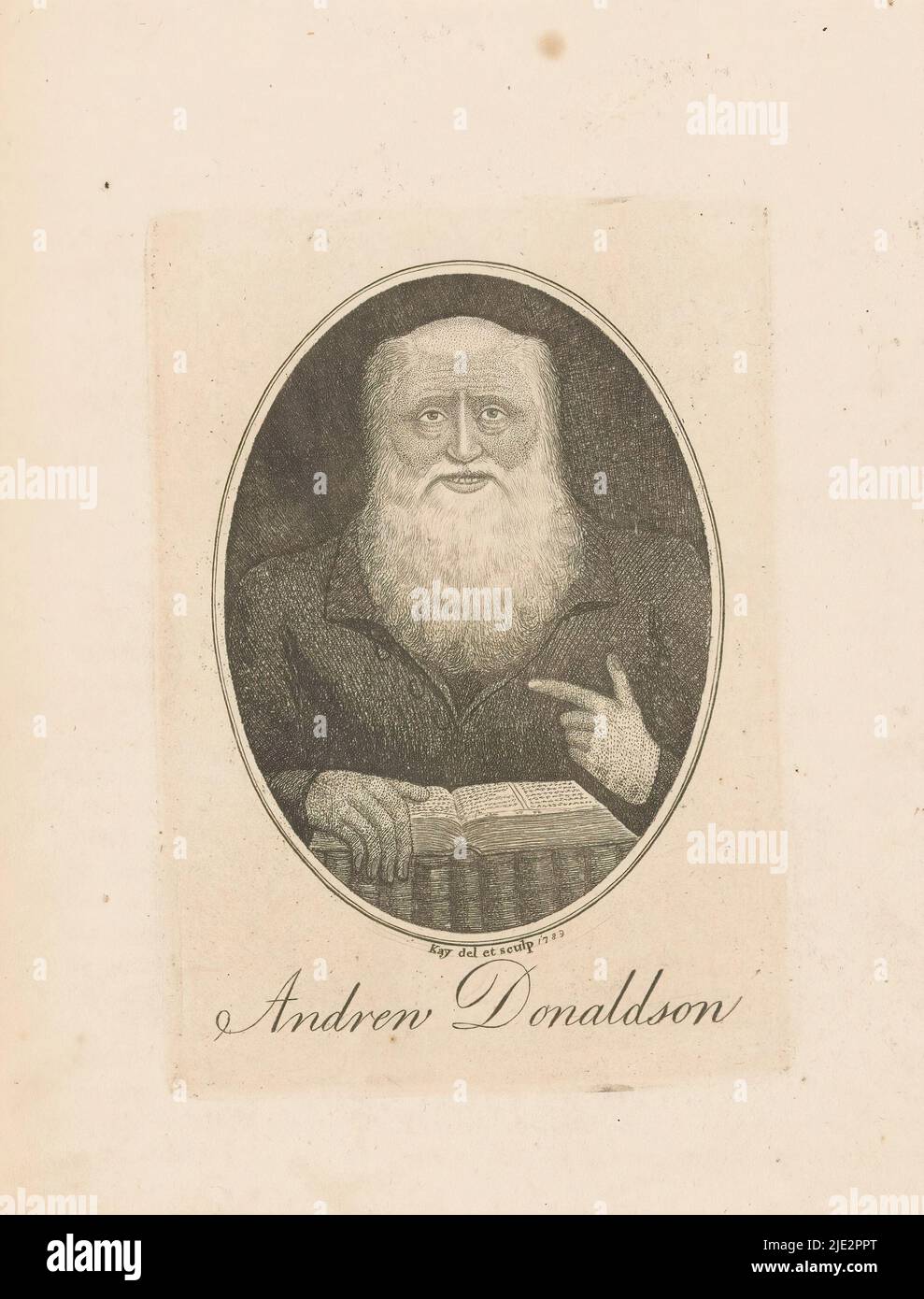 Portrait of Andrew Donaldson, Schoolmaster at Dunfermline, Andrew ...