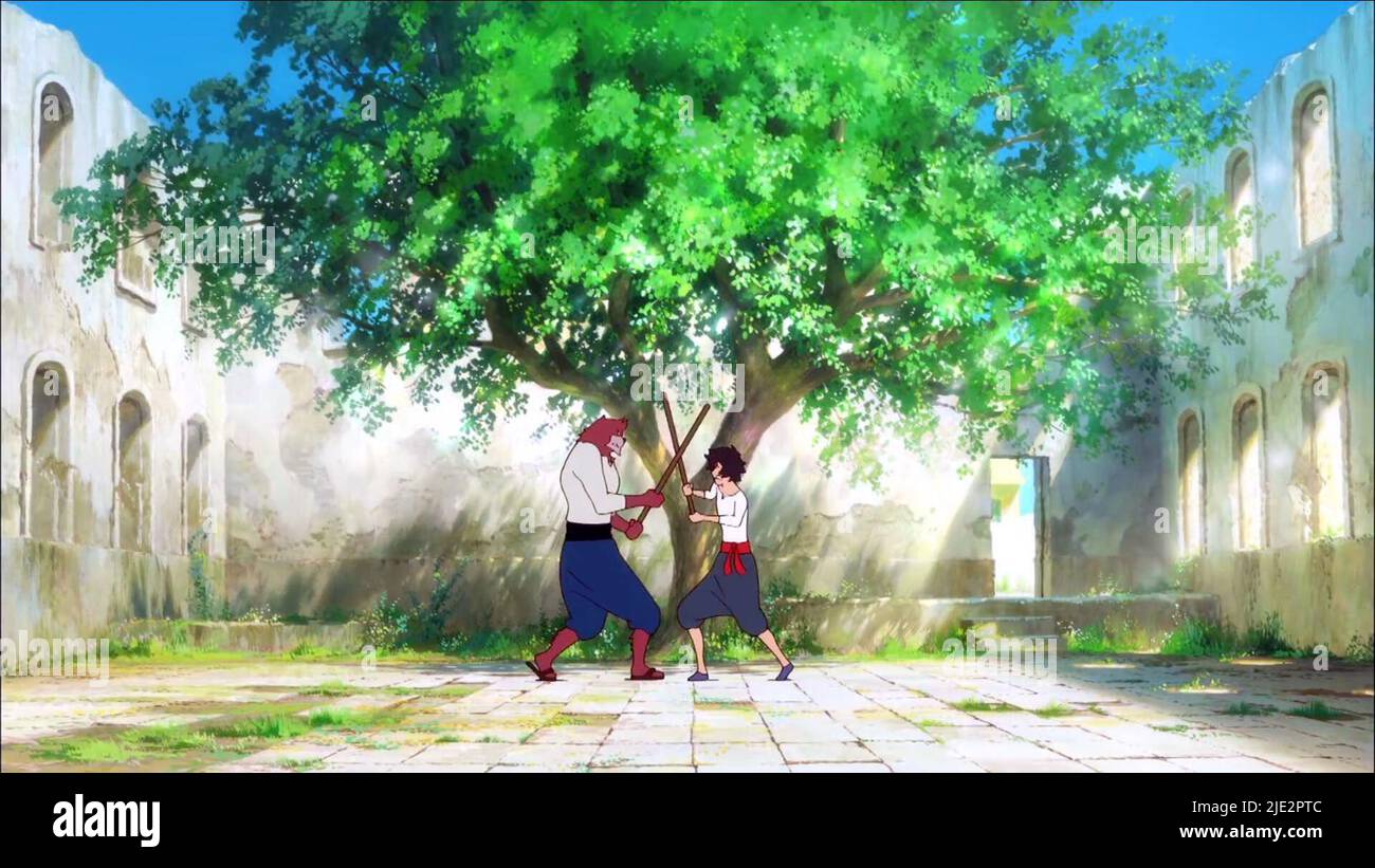 KUMATETSU, KYUTA, THE BOY AND THE BEAST, 2015 Stock Photo - Alamy