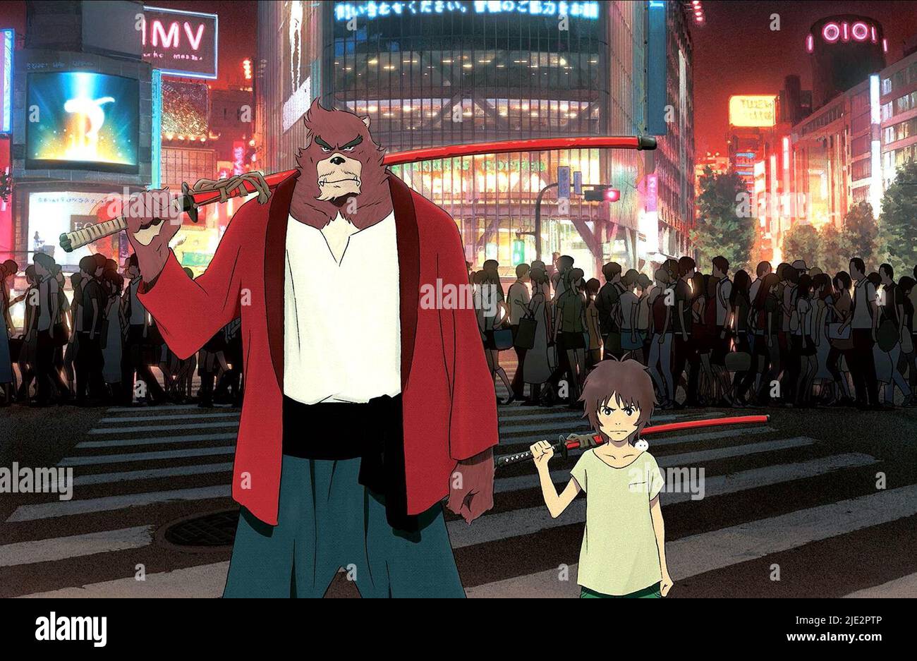 KUMATETSU, KYUTA, THE BOY AND THE BEAST, 2015 Stock Photo - Alamy