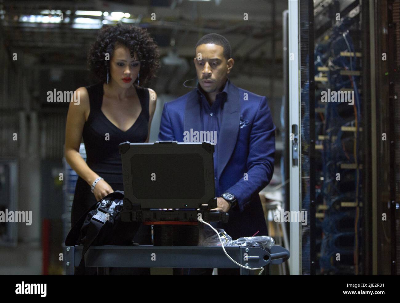 NATHALIE EMMANUEL, LUDACRIS, FAST and FURIOUS 7, 2015 Stock Photo - Alamy